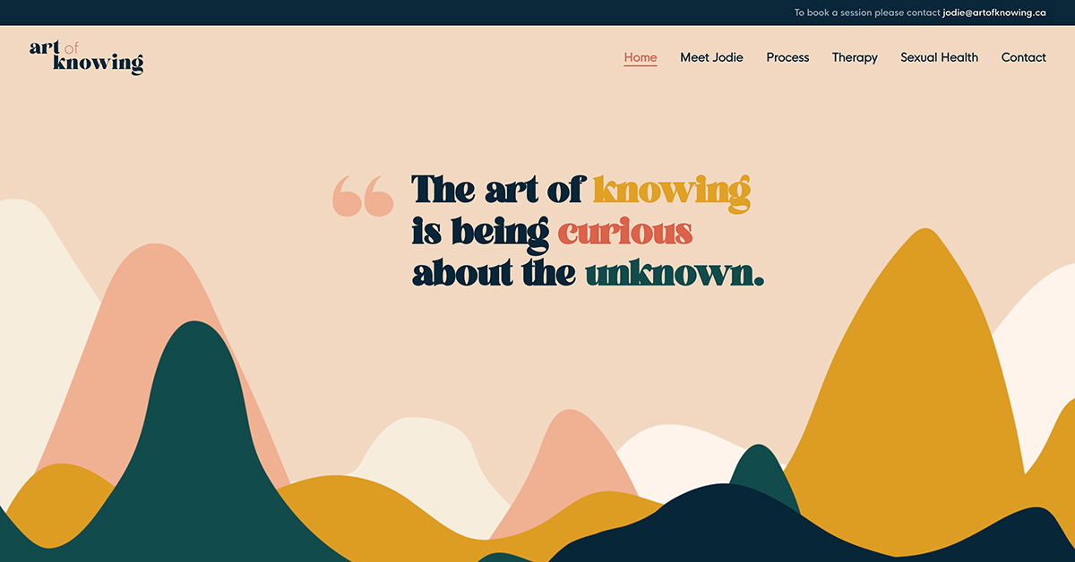 Art of Knowing | Branding & Website Design | Lindsay McGhee Designs